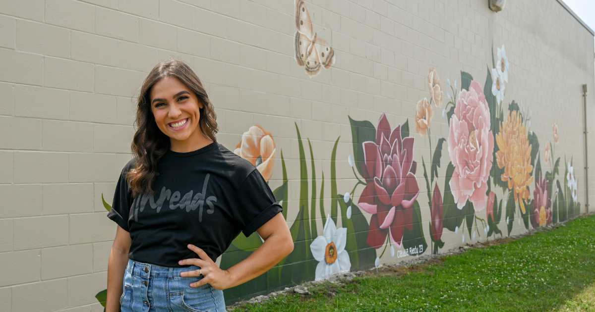 Seneca County's Newest Mural Blooms at Wolf Creek - Destination Seneca ...