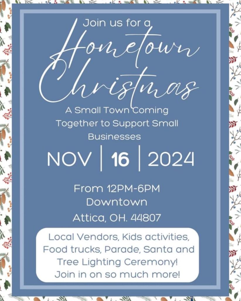 Attica’s Second Annual Hometown Christmas: A Celebration of Holiday ...